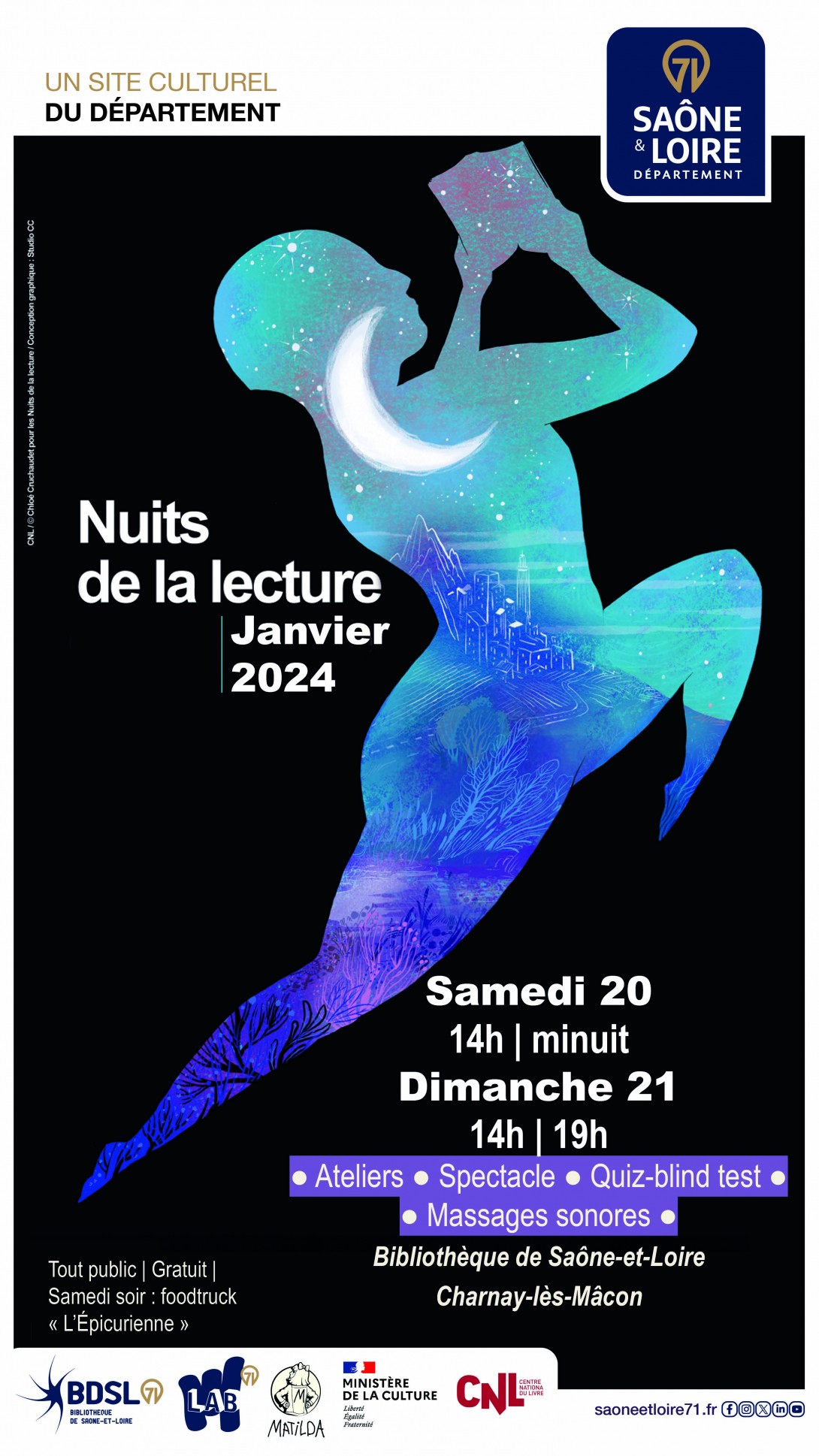 Nuits de la lecture à la Bibliothèque Départementale | Les Nuits de la ...