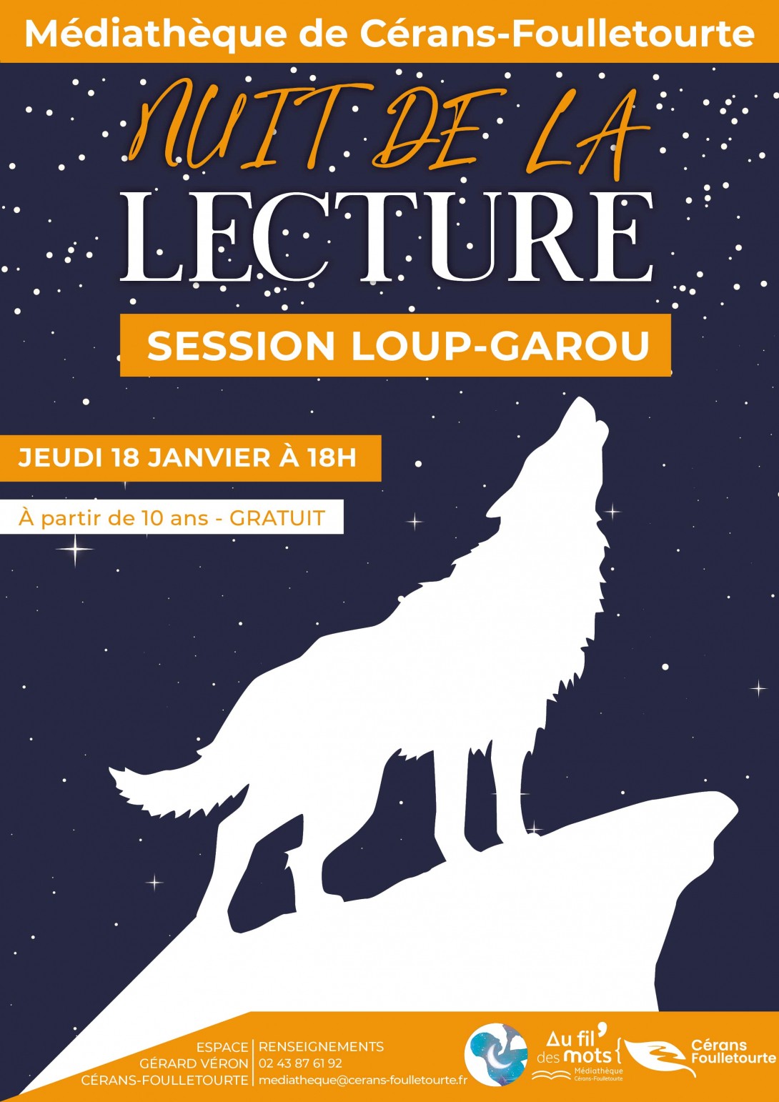 Session Loup-Garou | Les Nuits de la lecture