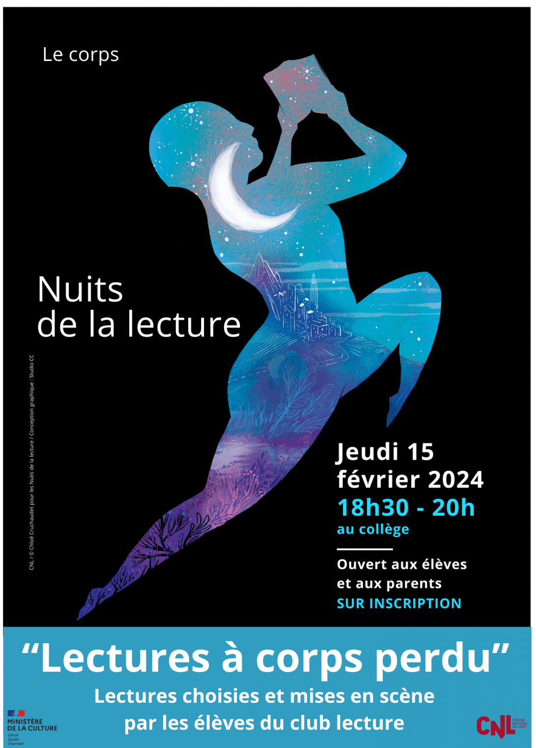 Lectures nocturnes sur le thème du corps | Les Nuits de la lecture