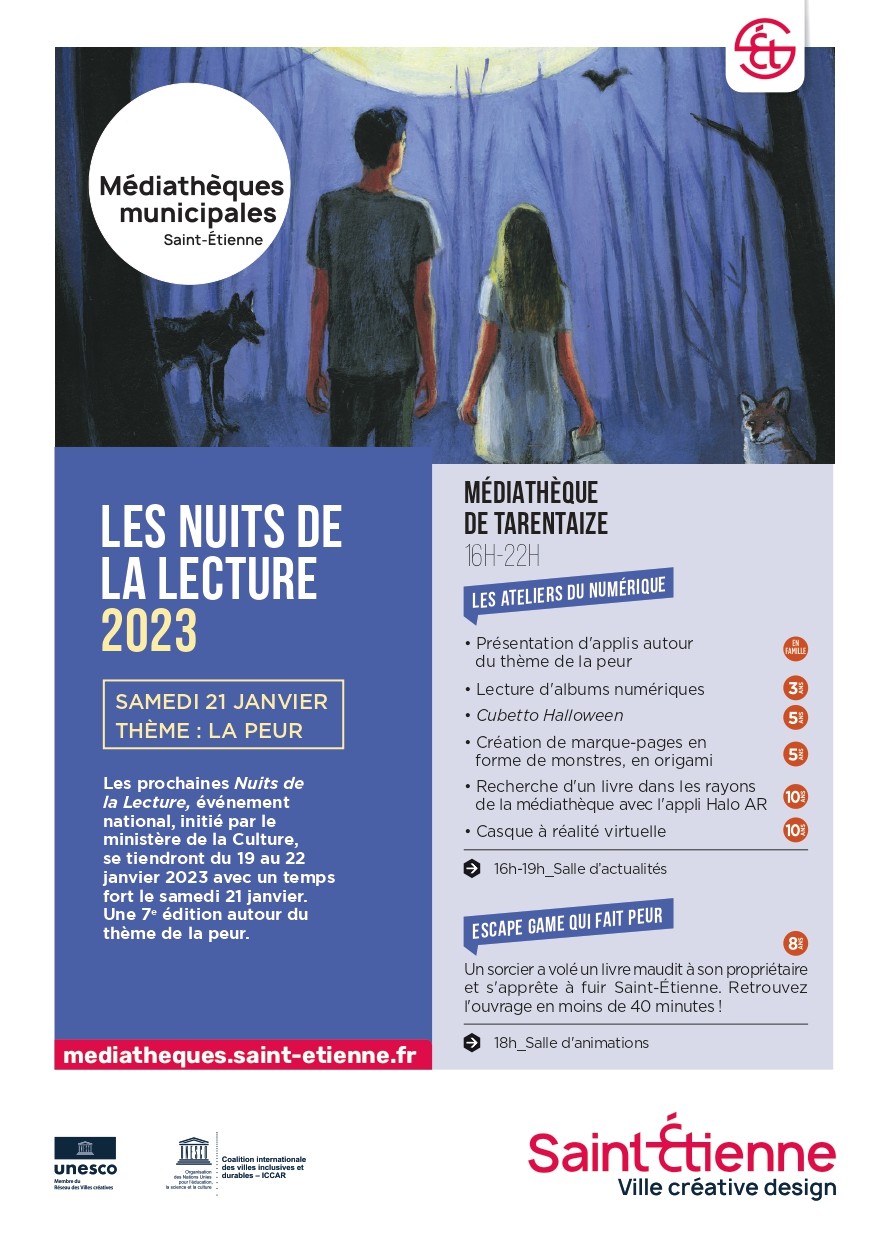 Nuits de la lecture à Saint-Étienne - Spectacle | Les Nuits de la lecture